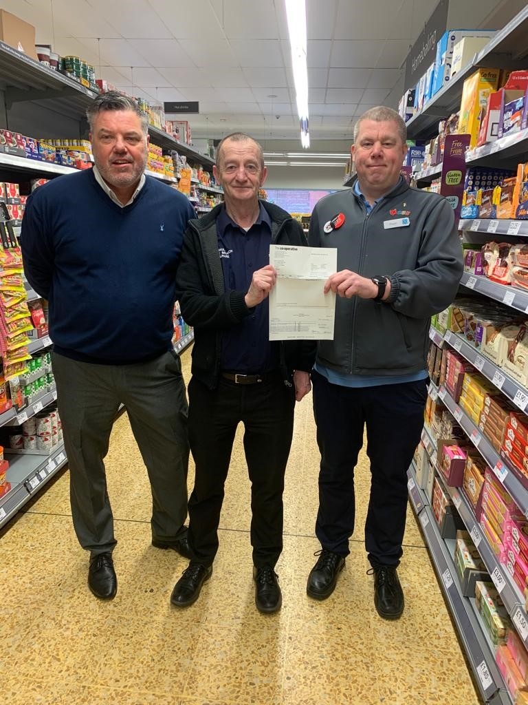 Crook & District RAFA receives grant from Co-op – Crook RAFA